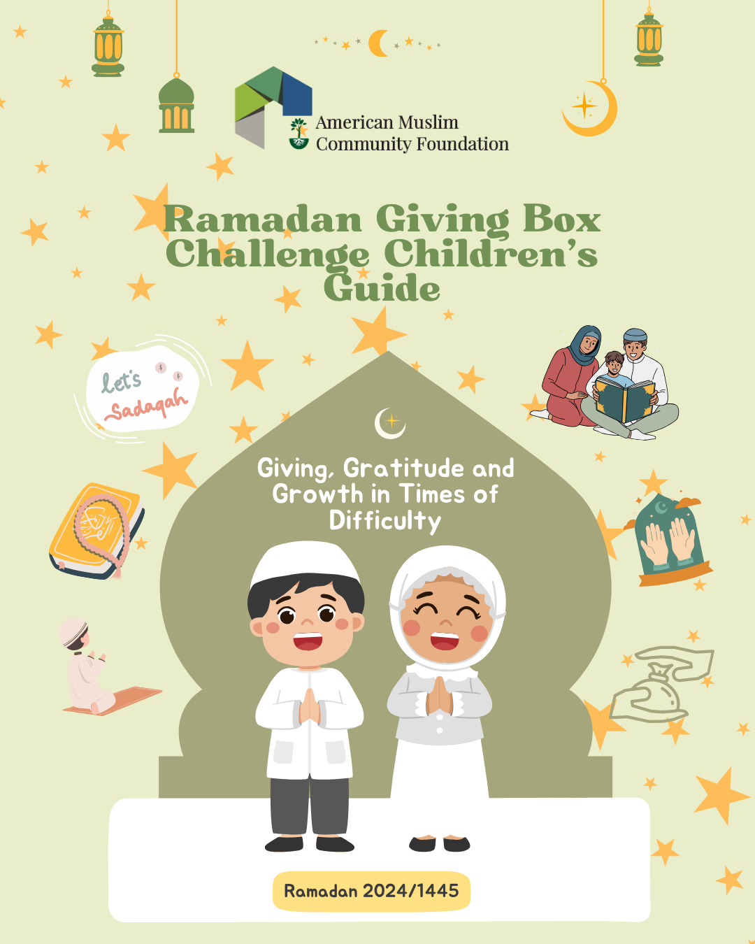 Ramadan Kids 2024 Giving Guide American Muslim Community Foundation