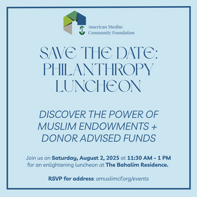 Philanthropy Luncheon – Houston, TX - American Muslim Community Foundation
