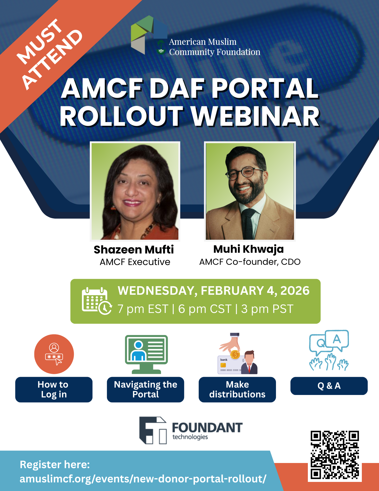 Welcome to the New AMCF Donor Portal! - American Muslim Community ...